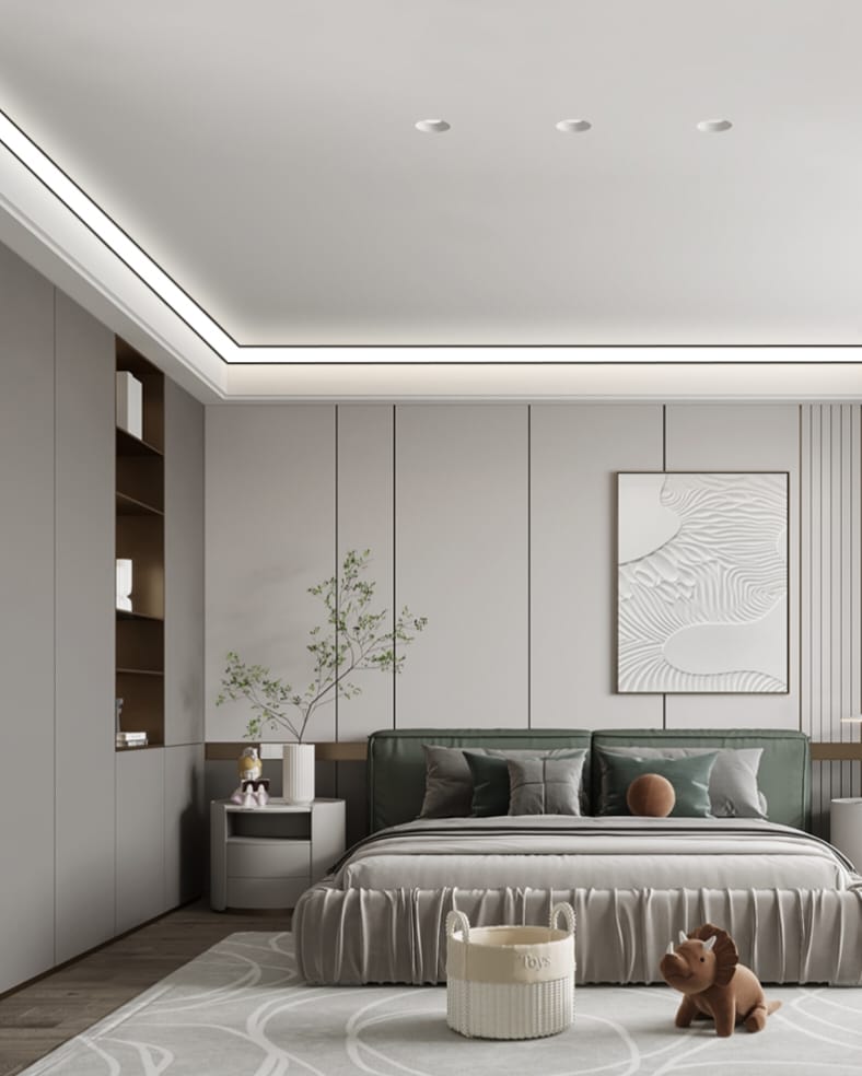 Ceiling Corner 45 Degree Aluminium Profile Light – Fanar Lights