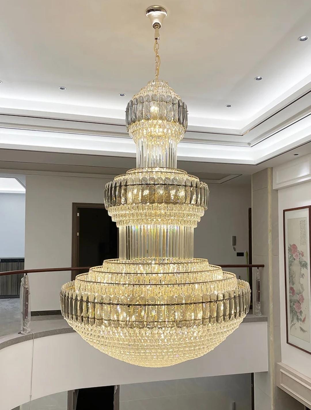 Ultra Modern Artistic Designer Luxury Crystal Chandelier ( Size 1200 m ...