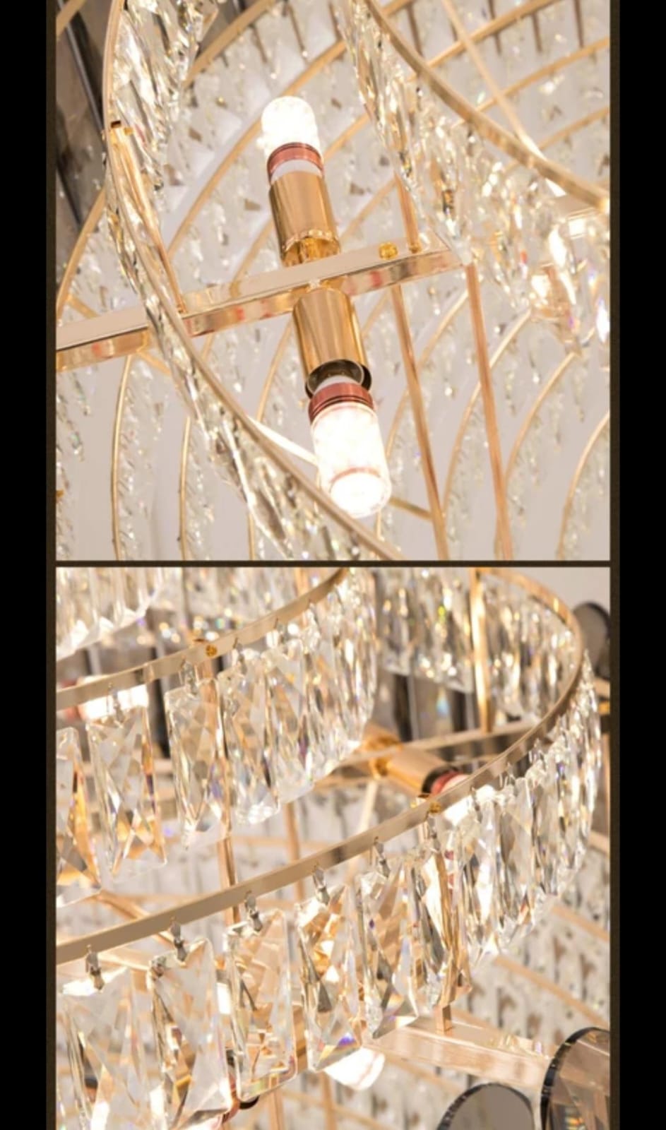 Ultra Modern Artistic Designer Luxury Crystal Chandelier ( Size 1200 m ...