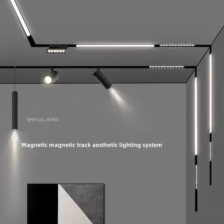 Recessed Mounted Magnetic Rail GRILLE Lighting – Fanar Lights